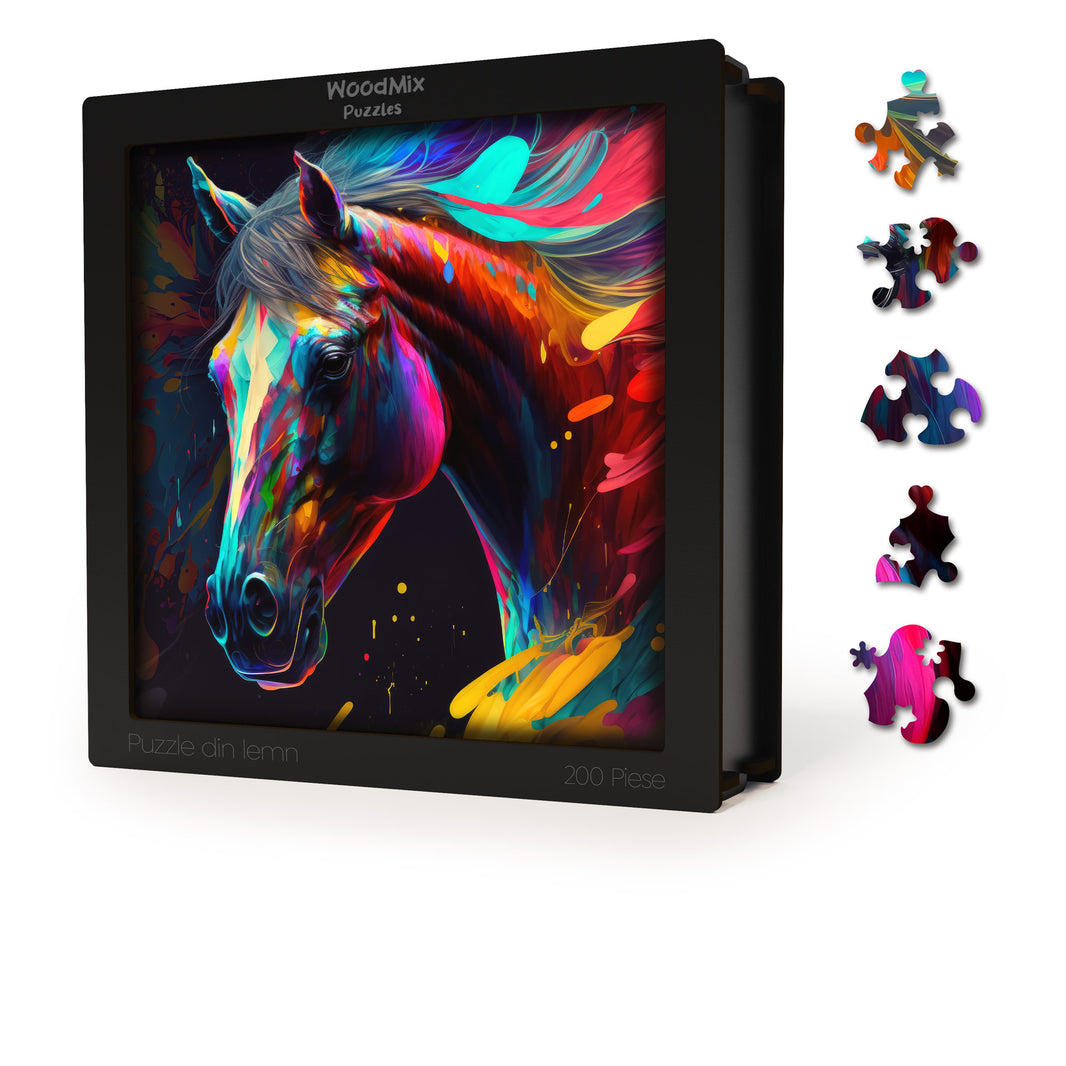 Puzzle cu Animale Salbatice – WoodMix Puzzles